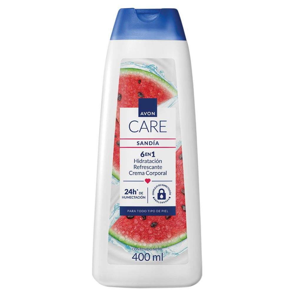 CREMA CORPORAL SANDIA 6 EN 1 AVON CARE 400ML – Cumarú Boutique